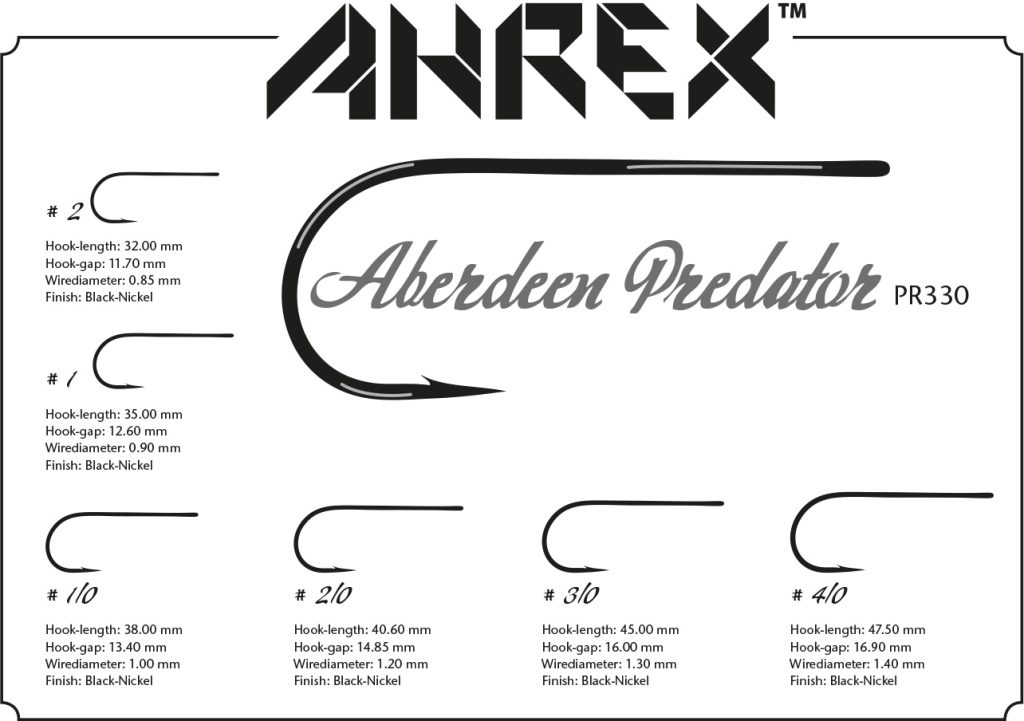 PR330 – ABERDEEN PREDATOR - Ahrex Hooks