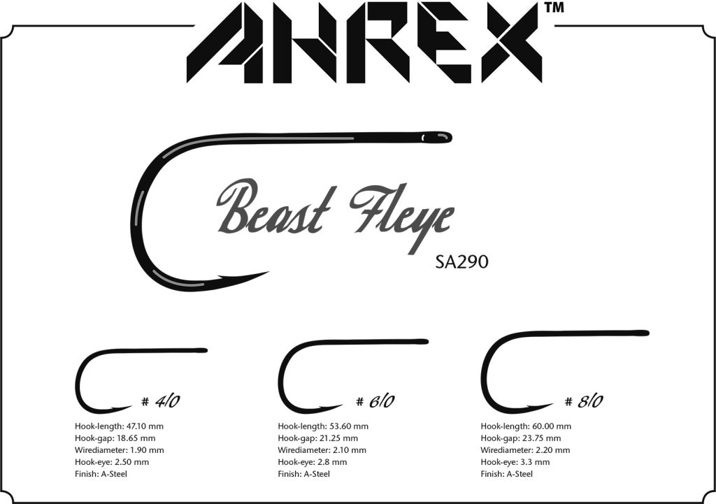 SA290 – BEAST FLEYE - Ahrex Hooks